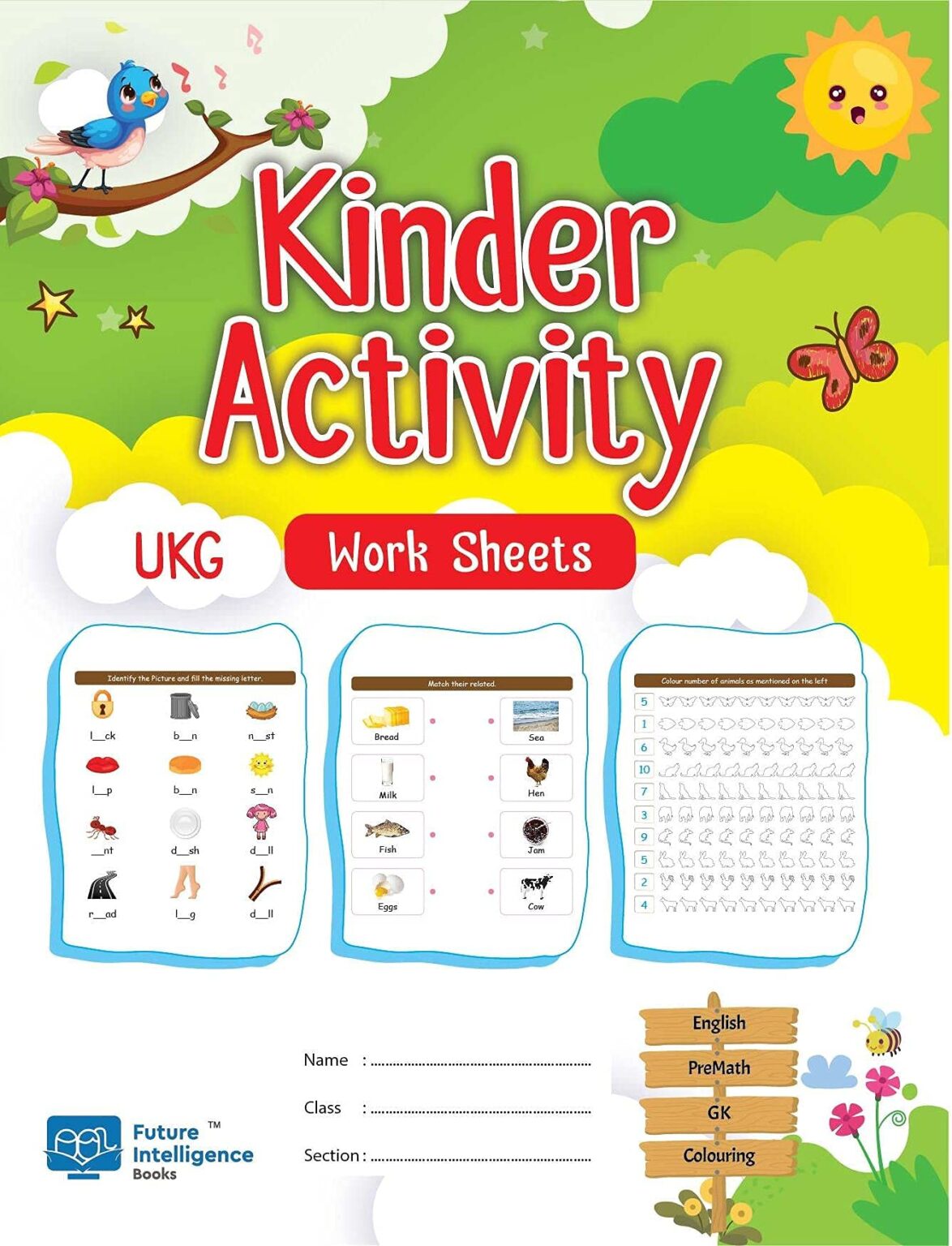 UKG Activity Worksheets – Future Intelligence Books