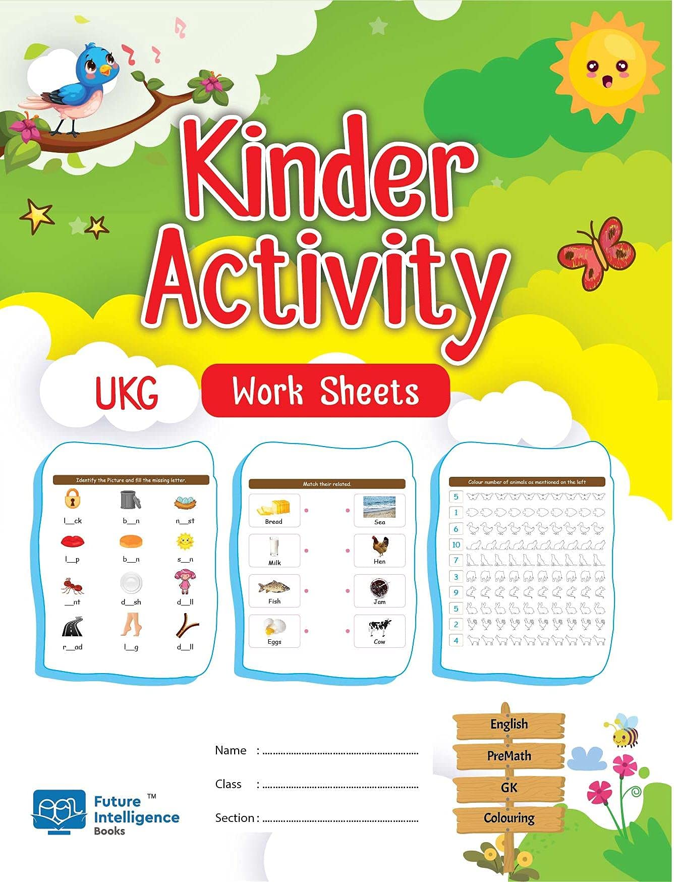 UKG Activity Worksheets Future Intelligence Books UKG Activity Worksheets Future Intelligence Books