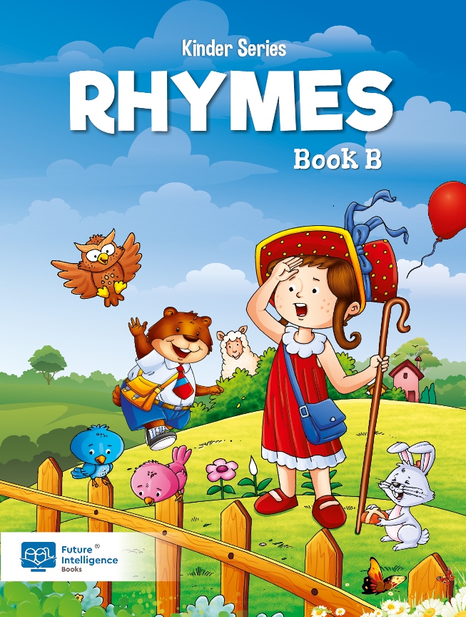 LKG Rhymes LKG Rhymes Books For Kids With Free Activity Sticker 