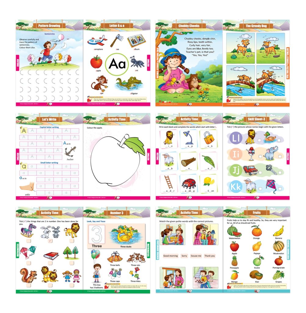 Little Kingdom LKG Term Books – Future Intelligence Books