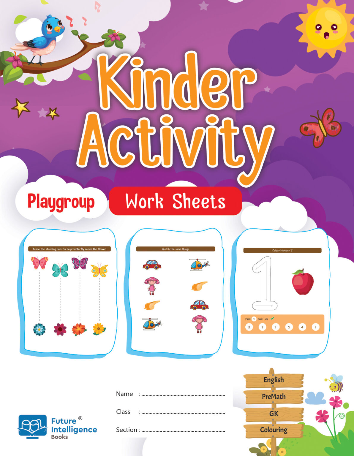 Playgroup Activity Worksheets – Future Intelligence Books